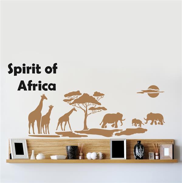 Šablon za zid Home Design BRICO XXL - Spirit of Africa