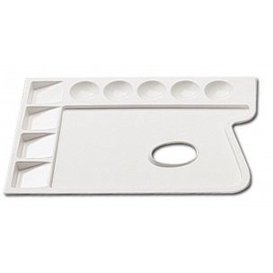 Plastična duguljasta paleta 17x25cm - 9 prozora