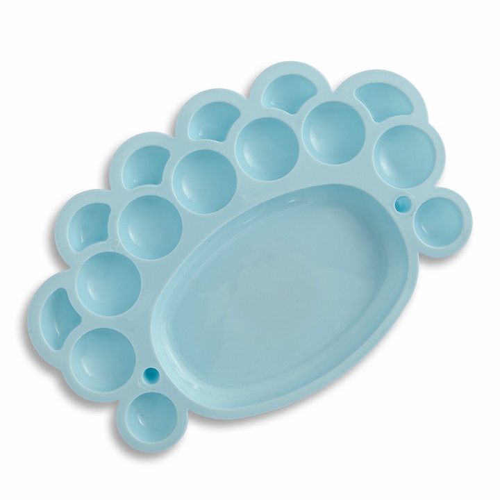 Plastična slikarska paleta - plava