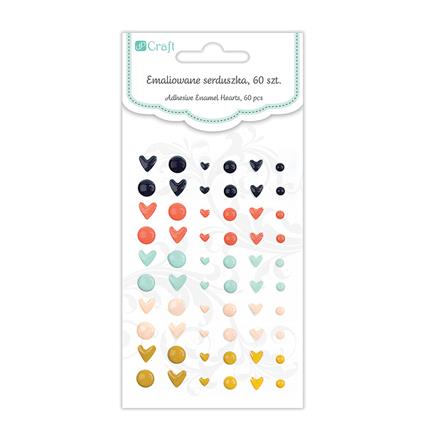 Samolepljivi ukrasi Loveable - 60delni set