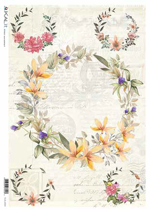 Pirinčani papir KALIT 32x45 cm - venci