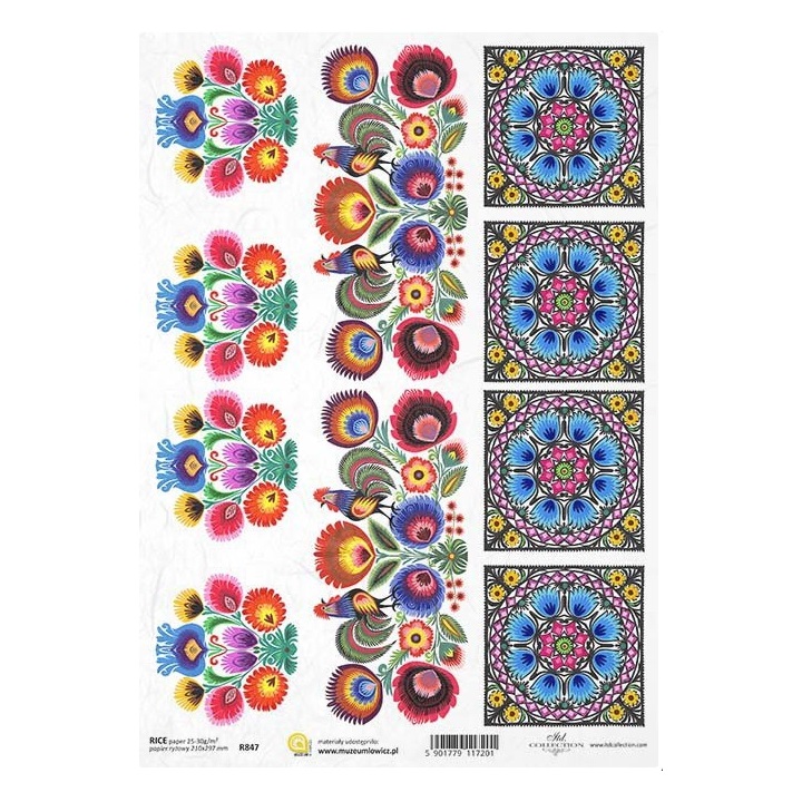 Pirinčani papir A4 ITD - Folklor - R847