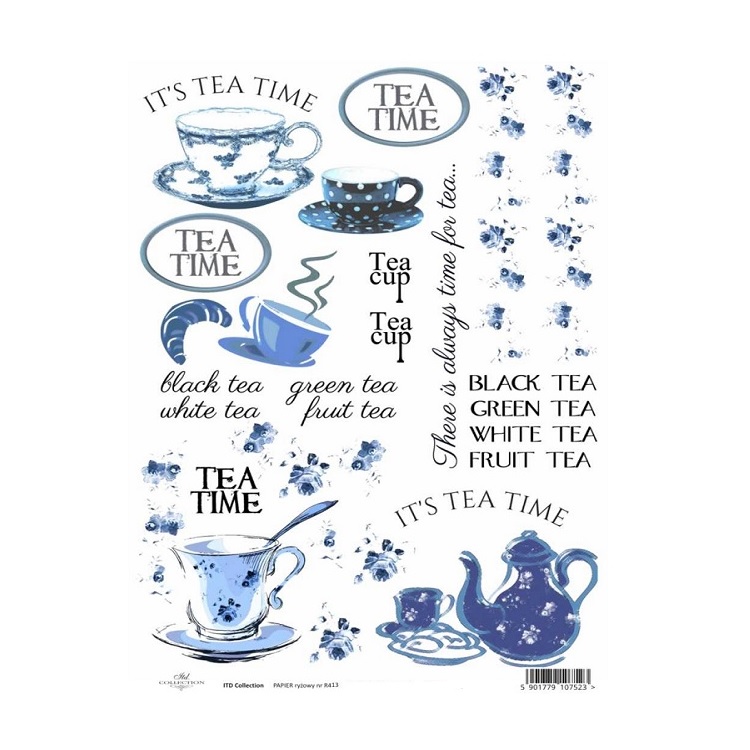 Pirinčani papir A4 ITD - Tea time