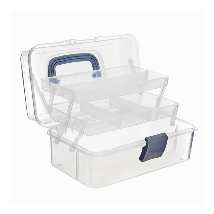 Plastični organizer za kreativne komponente 27 x 16 x 13 cm