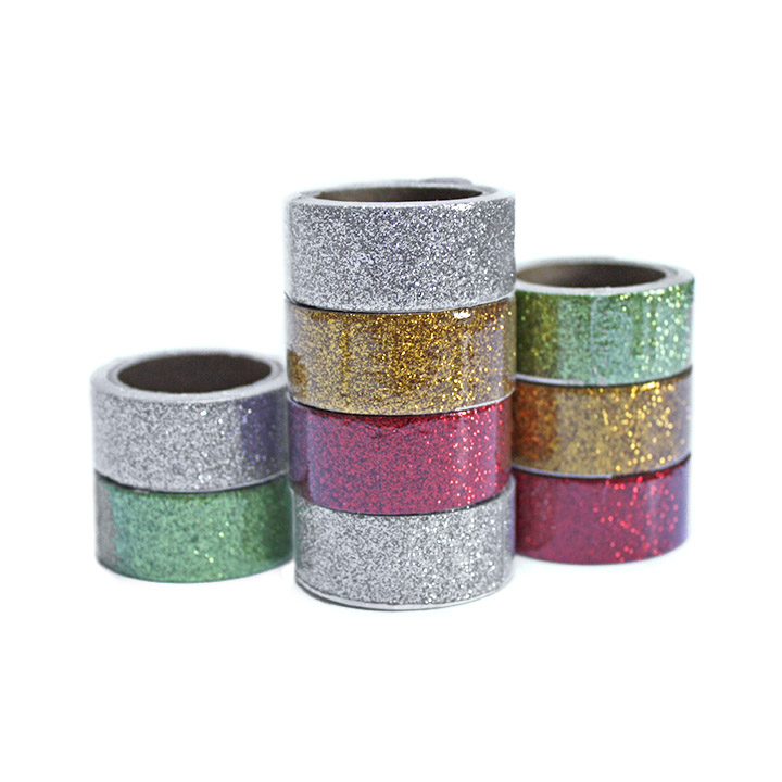 Samolepljiva traka sa šljokicama 18 mm | izaberite boju