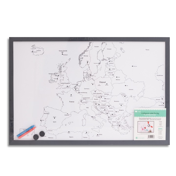 Kreativna mapa Evrope 60x40 cm