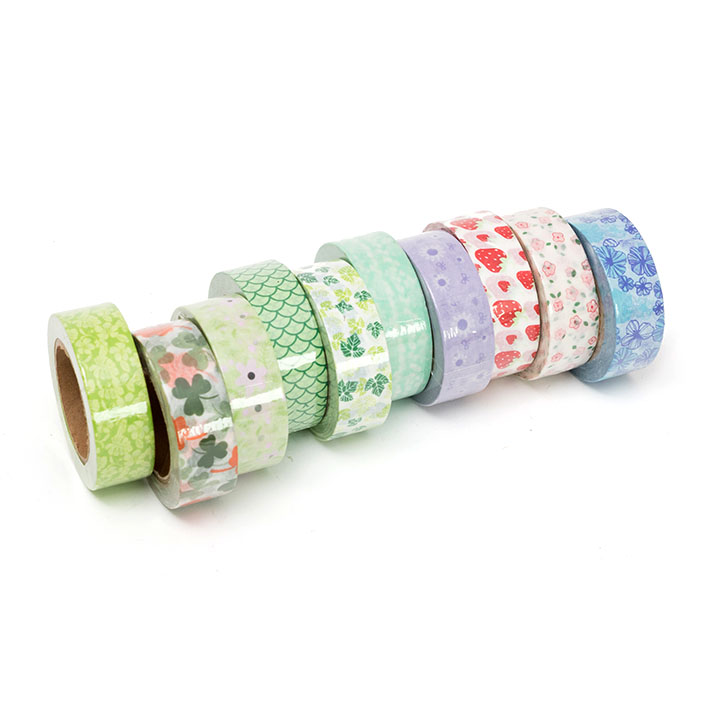Washi traka 1.5 cm x 10 m - 10 kom