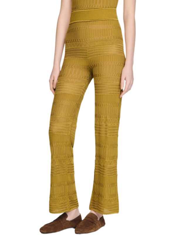 Sandro - Pletene ženske pantalone