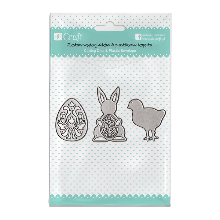 Šabloni za rezanje Easter - set od 3 kom