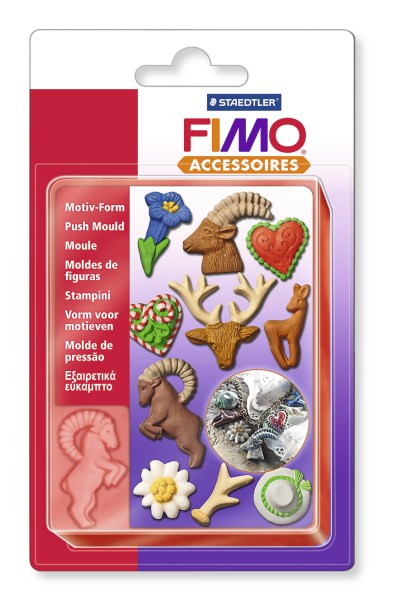 Silikonski kalup FIMO - Alpski motivi