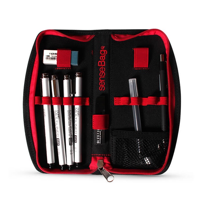 Grafički flomasteri COPIC Multiliner / College set u futroli