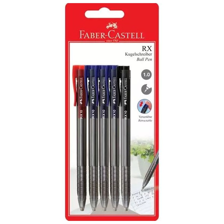 Faber Castell set hemijskih olovaka 5 kom