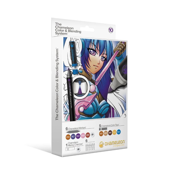 Flomasteri Chameleon Color & Blending System - set broj 10