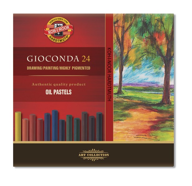 Uljane pastele - GIOCONDA - 24 kom