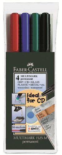 Flomaster OHP permanentni M - set 4
