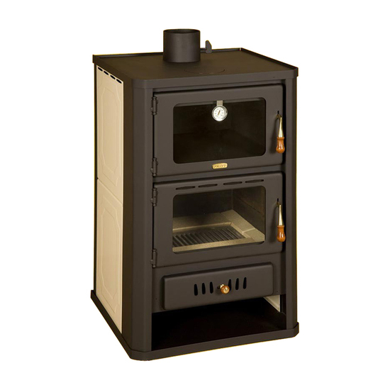 Peć na čvrsto gorivo Prity FG V15, Etaž, Crna, 15 kW