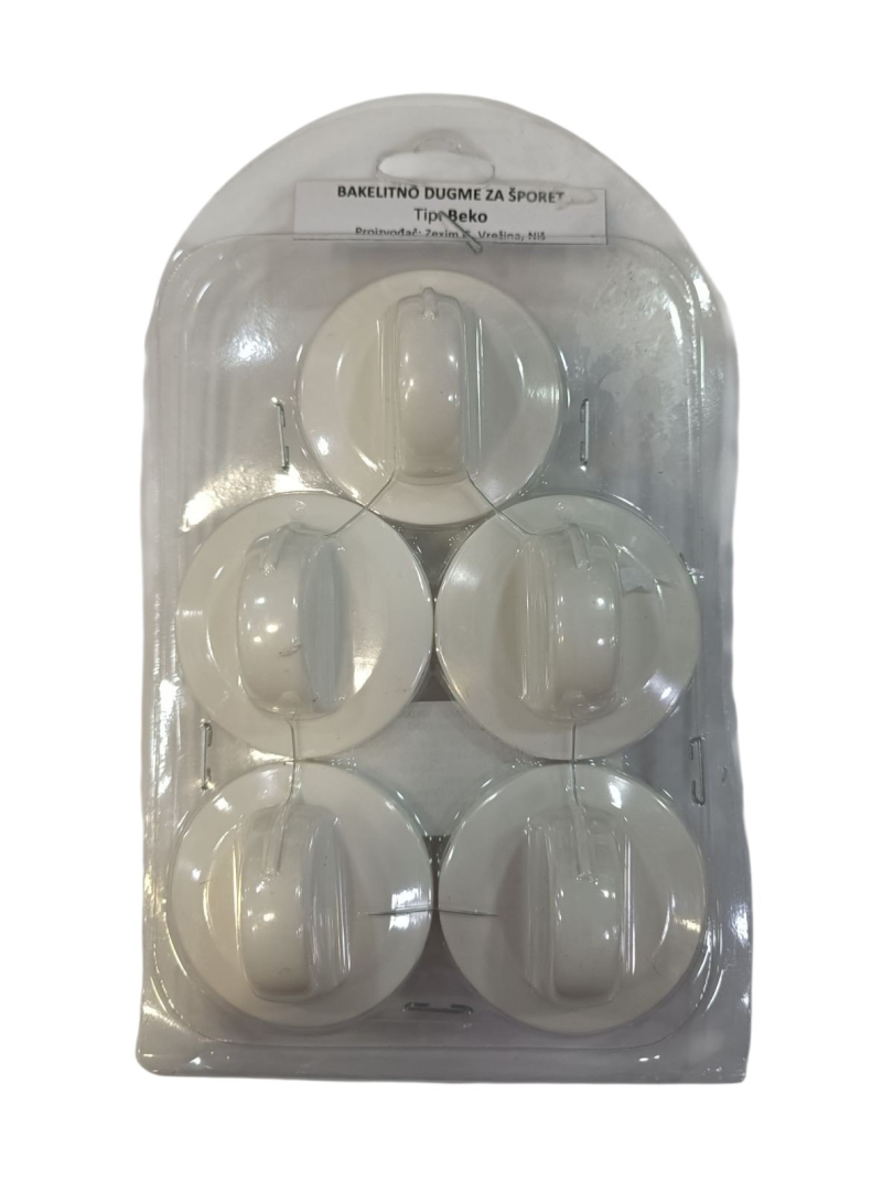 DUGME SET 5KOM BELO ZA SPORET BEKO DS013