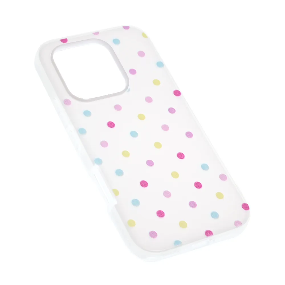 Maska Dotty Pop za Honor 600 Lite bela