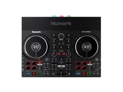 Numark PARTY MIX LIVE
Built-in Speakers
Pro DJ Features