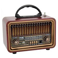 SOLARNI PRENOSNI BLUETOOTH TRANZISTOR (RADIO) FM|AW|SW|BT|USB|TF RETRO NS-8069BT