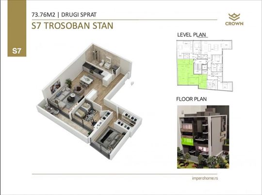 Premium novogradnja — Gospodara Vučića | Stanovi,