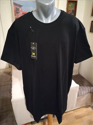 Kvalitetna muska pamucna majica No Copy Crna 6XL