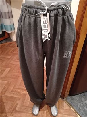 Odlicna muska trenerka Benx 5XL Siva Postavljena