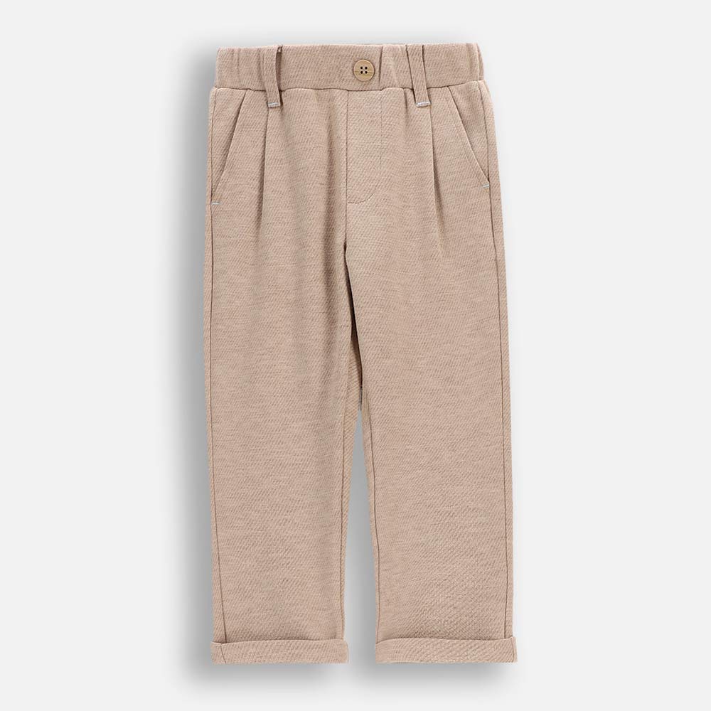 COCCODRILLO ELEGANT BABY BOY bež pantalone