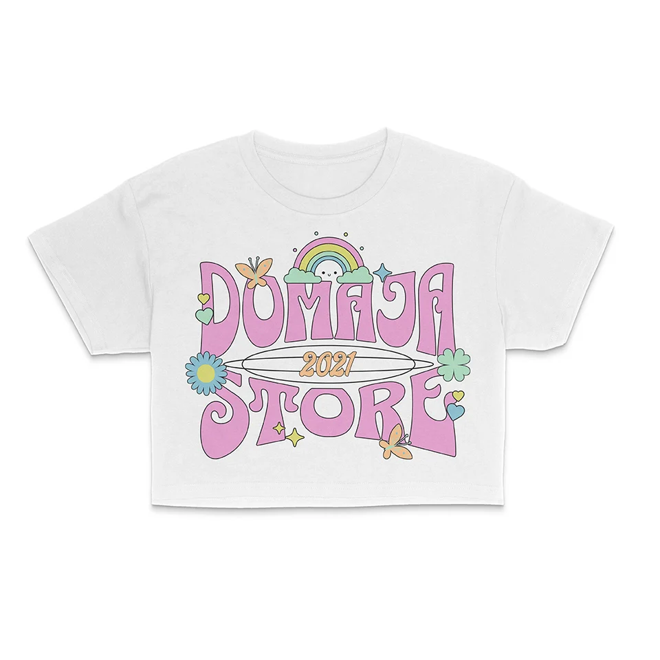Domaja Store Pink Crop Top Majica
