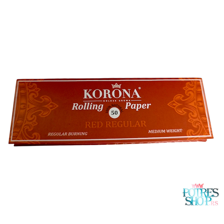 KORONA PAPIRICI ZA MOTANJE RED REGULAR
