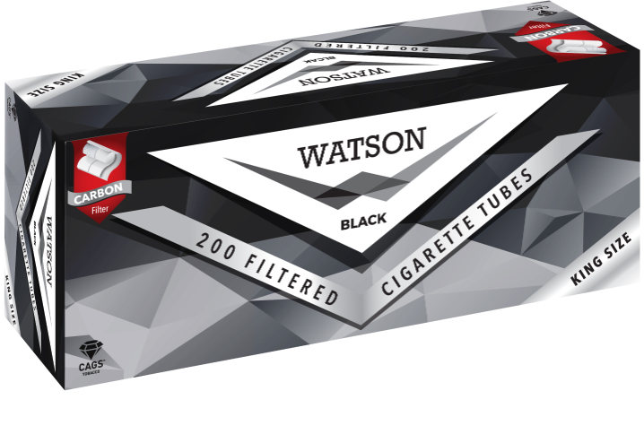 FILTER TUBE WATSON BLACK CARBON 20 MM