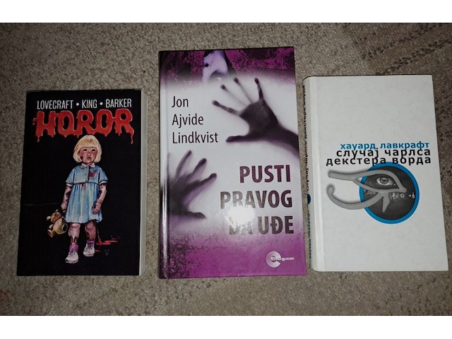 Lot knjiga - Horor