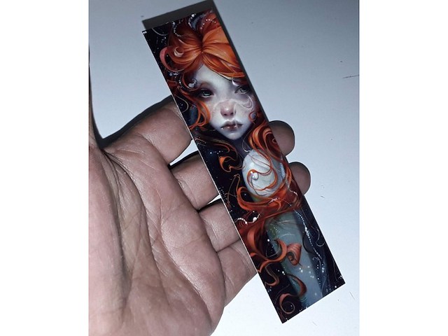 Obeleživač stranica, Bookmarker. 15 x 4 cm.