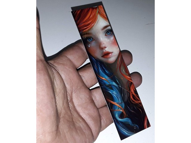 Obeleživač stranica, Bookmarker. 15 x 4 cm.
