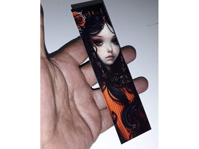 Obeleživač stranica, Bookmarker. 15 x 4 cm.