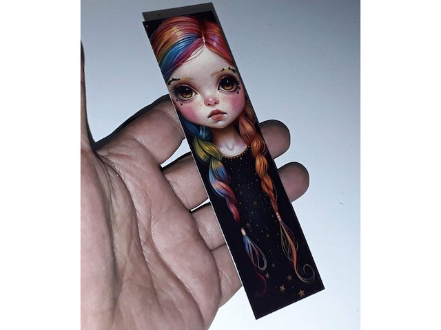 Obeleživač stranica, Bookmarker. 15 x 4 cm.