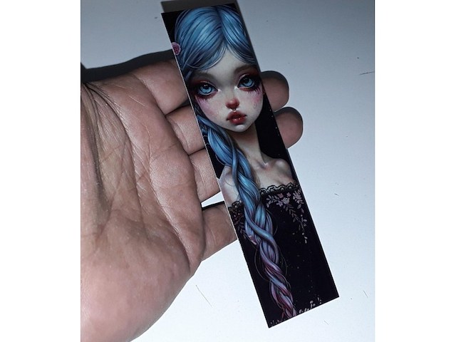 Obeleživač stranica, Bookmarker. 15 x 4 cm.