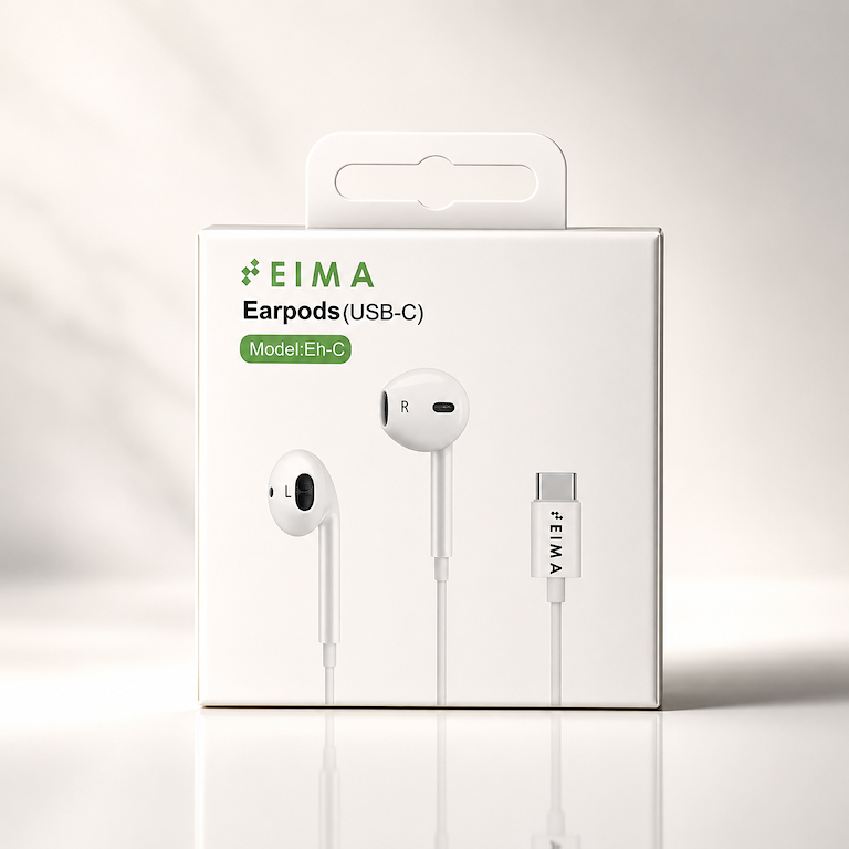 EIMA EarPods (USB-C)/Slusalice sa type C ulazom/za iPhone 15 Pro Max model Eh-C