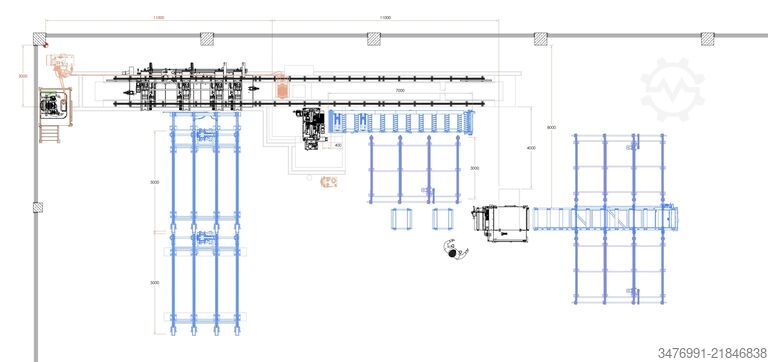 Kompletna pilana
ÜSTÜNKARLI Carriage Bandsaw Edger
