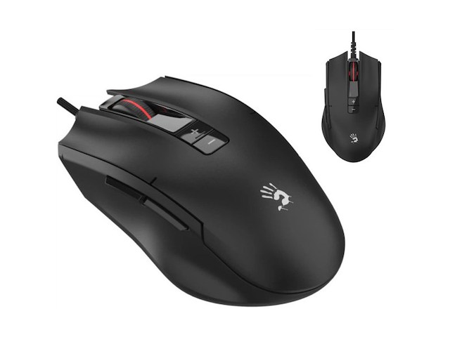 A4-ES8 A4Tech Bloody Gejmerski opt. mis, 1000Hz/1000-6000Dpi, Black USB 124mm