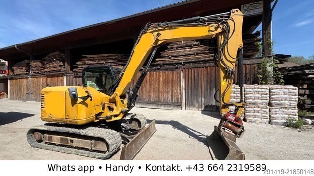Lančani bager
CATERPILLAR 308 E2CR Kettenbagger / Schild Powertilt Bj2013