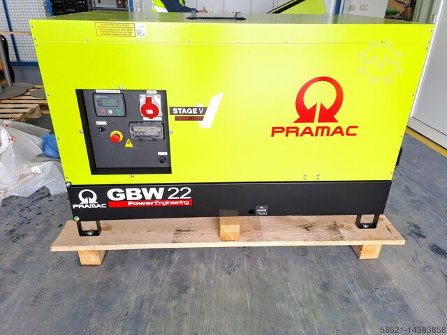 Generator
Pramac GBW 22 P MCP Diesel-Stromerzeuger