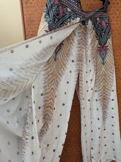 Boho-hippy pantalone