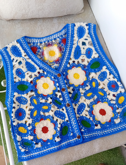 Koncan Retro Prsluk/Top NOVO