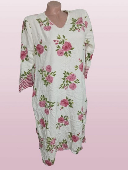 ❤️MAX❤️NOVO-VISKOZNA CVETNA HALJINA XL-XXL