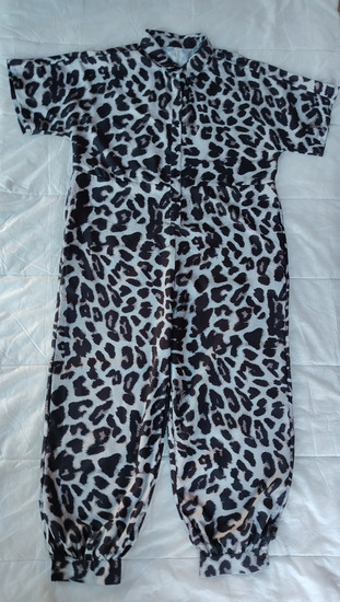 ✨ NOVO Leopard kombinezon 2XL – Saten izgled ✨