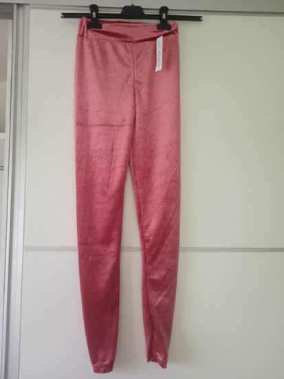 MODA plišane helanke S pre XS ETIKETA