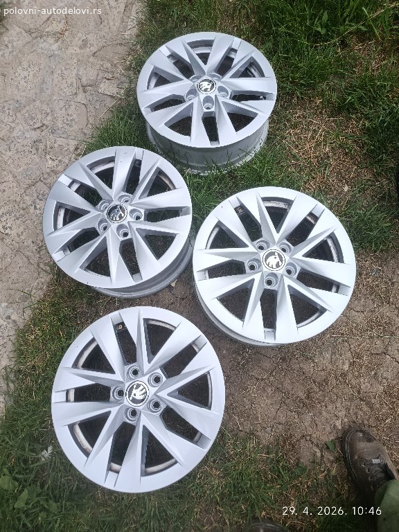 ALUMINIJUMSKE FELNE 5X100 R15