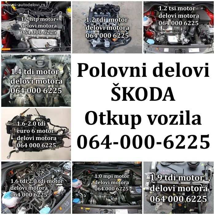 OTKUPLJUJEM HAVARISANA SKODA VOZILA