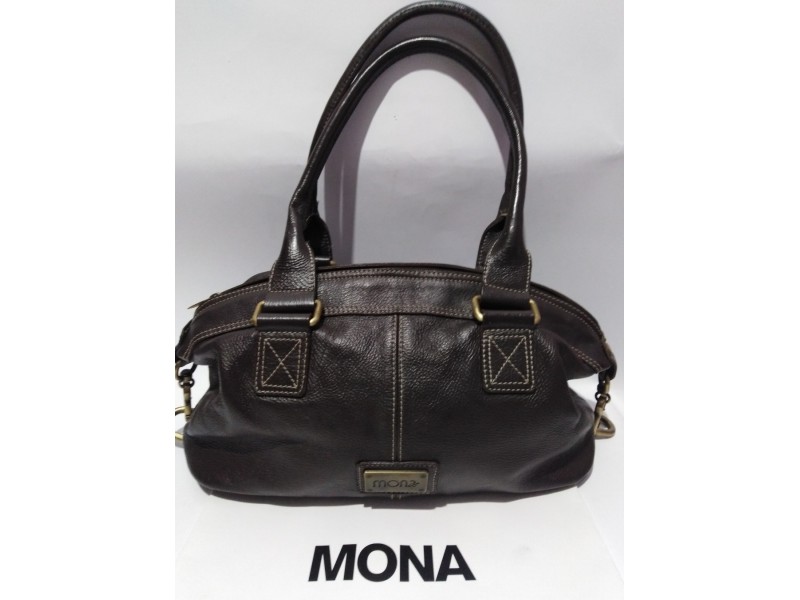 MONA kožna torba,prirodna100%koža,kao nova,nt47